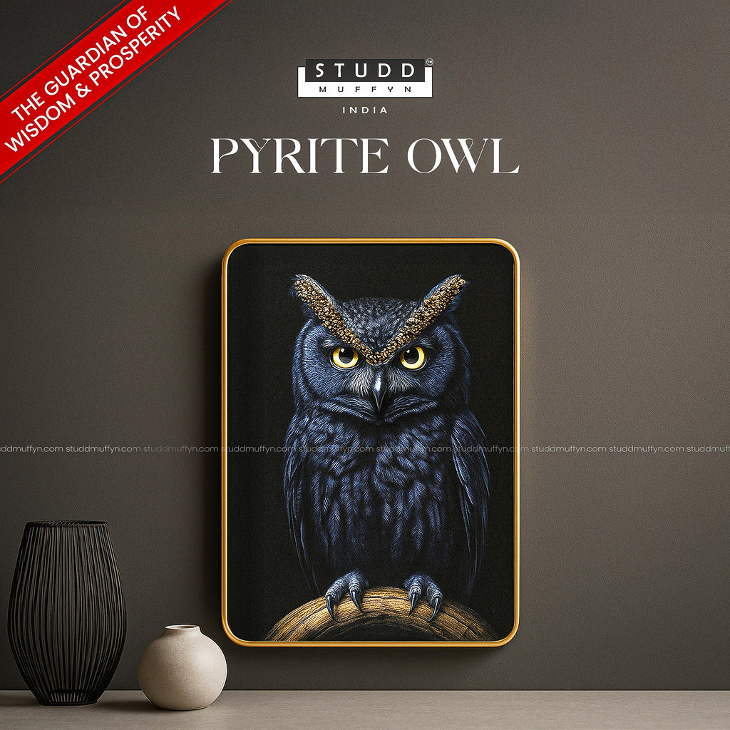 Pyrite Owl By Studd Muffyn
