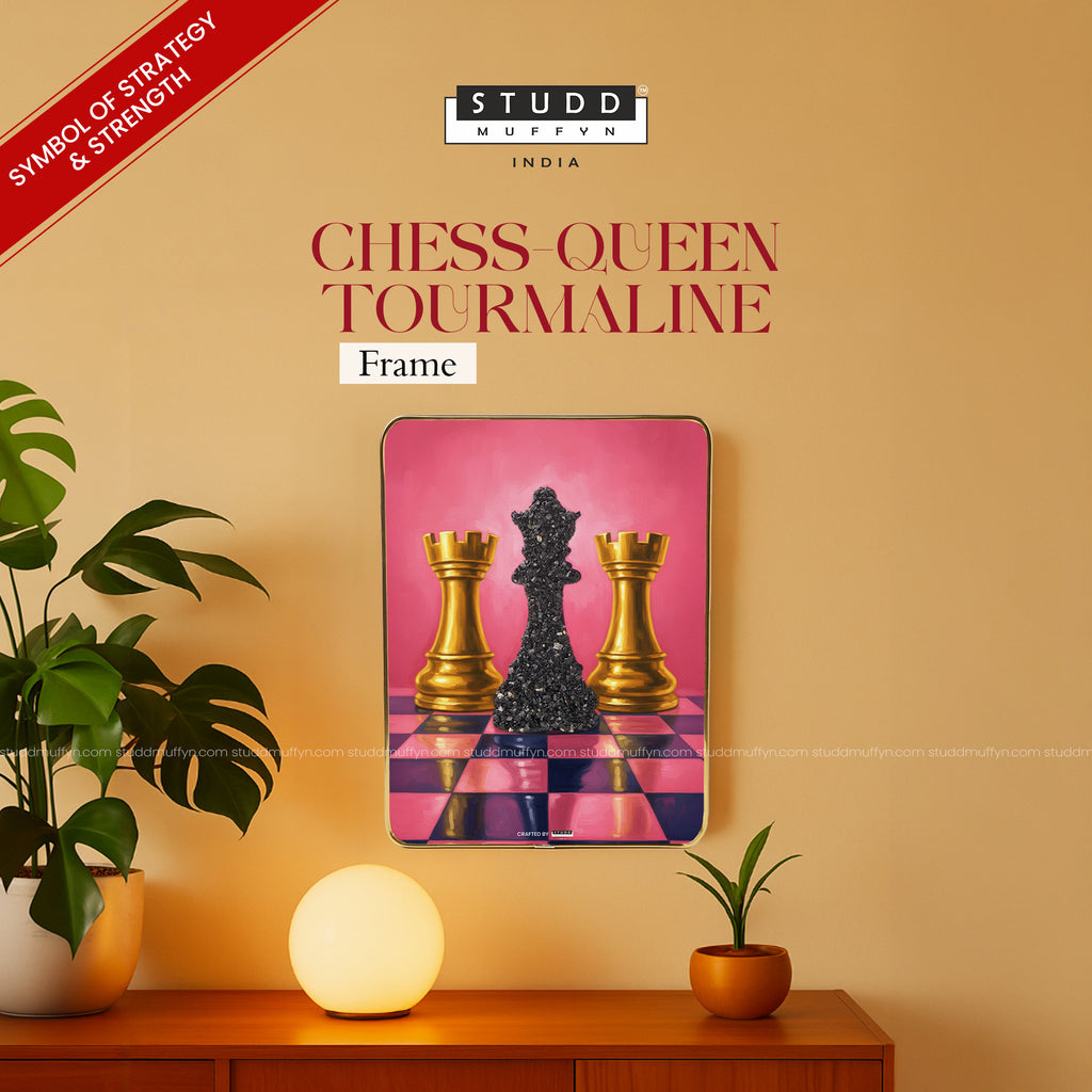 Chess-Queen Tourmaline Frame [ Rectangle Frame ] – Studd Muffyn