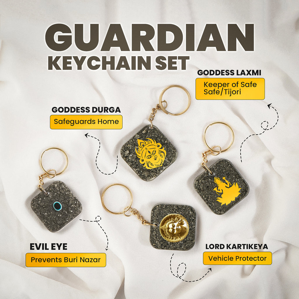 Guardian Keychain Set: Pack of 4 – Studd Muffyn