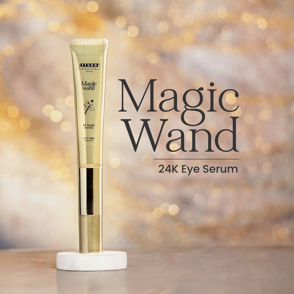 Magic Wand 24K Under-eye Serum with Massager – Studd Muffyn