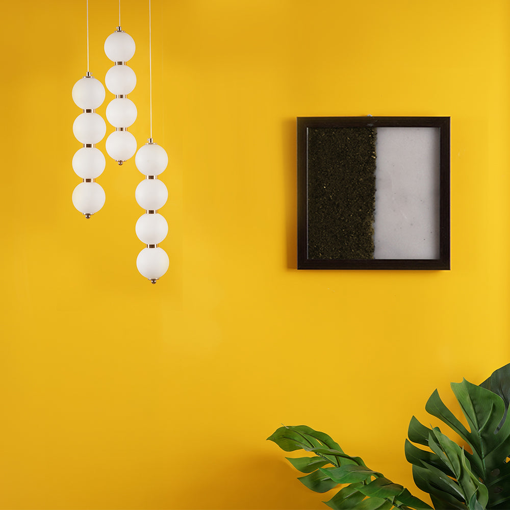 Pyrite & Selenite Dust Plate (Complimentary wooden frame) – Studd Muffyn