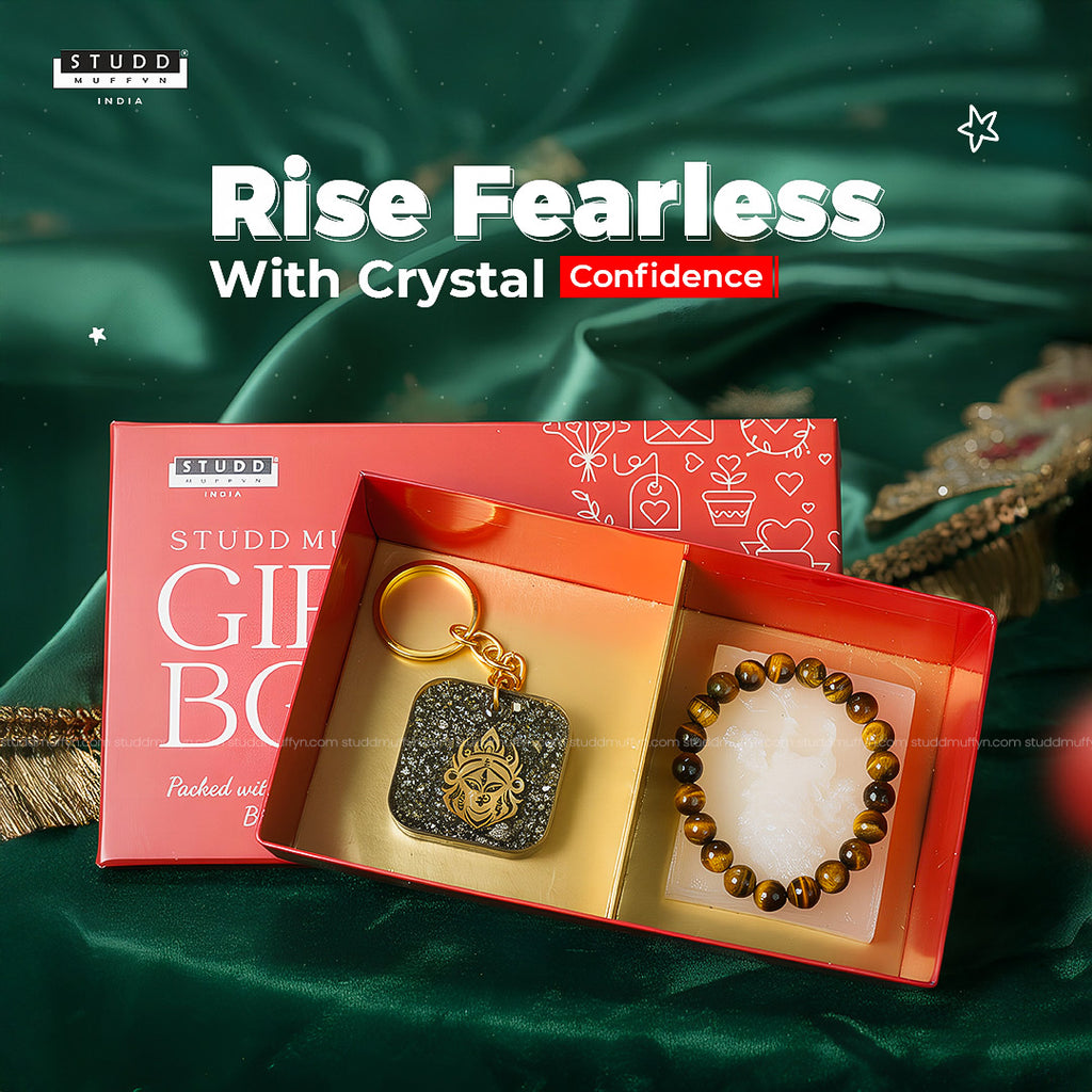 Tiger Eye Bracelet Crystal Combo – Studd Muffyn