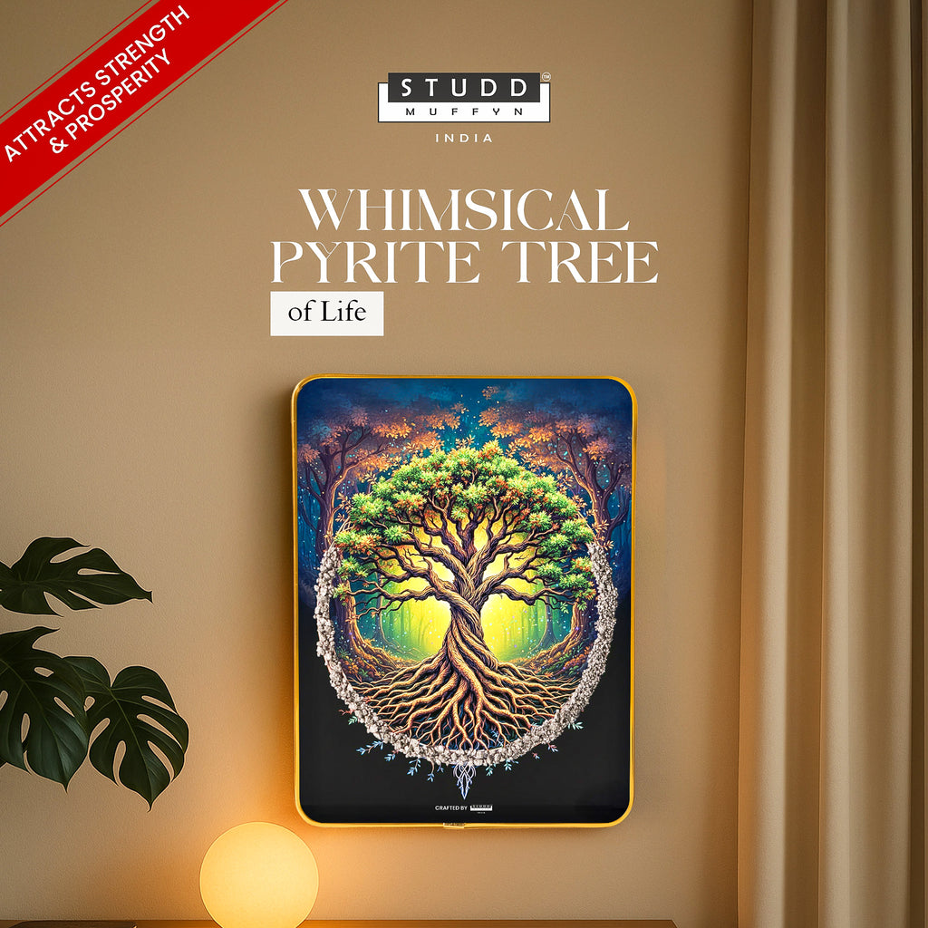 Whimsical Pyrite Tree of Life Plate [ Rectangle Plate ] – Studd Muffyn