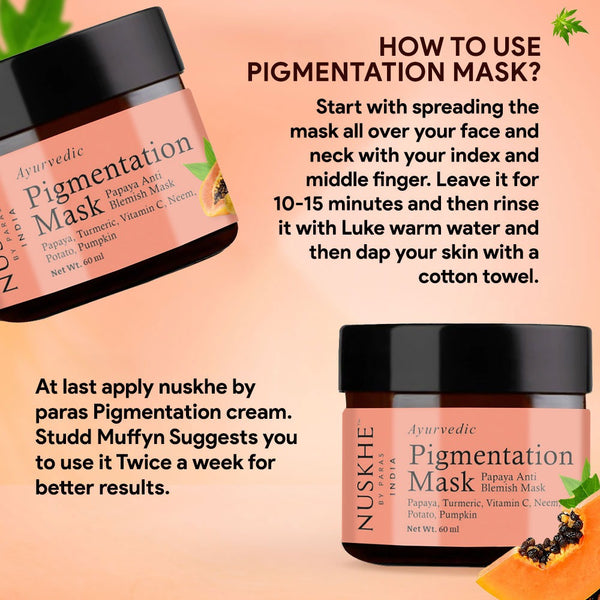 Nuskhe By Paras Pigmentation Mask for men and women – Studd Muffyn